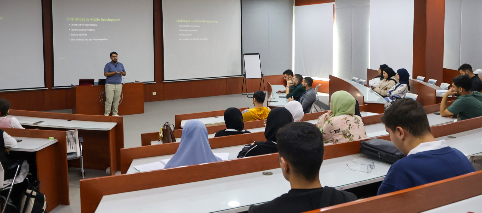 GDG at Phoenicia University Hosts Introductory Mobile Development Session with Mr. Sam Shouman ...